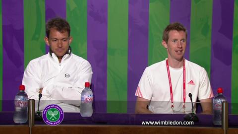 Video - Wimbledon 2012: Doubles partners Frederik Nielsen and Jonathan ...