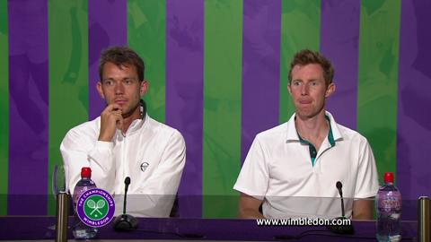 Video - Wimbledon Doubles partners Jonathan Marray and Frederik Nielsen ...