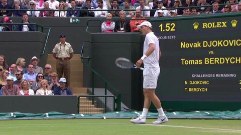 Video - Incredible flexibility from Novak Djokovic as he does the ...