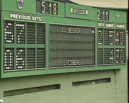 Video - 1989 Golden Moment - Becker v Edberg - The Championships ...
