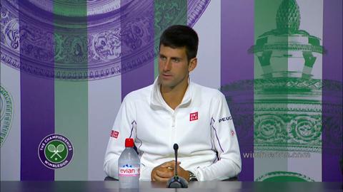Video - Novak Djokovic First Round Press Conference - The Championships ...