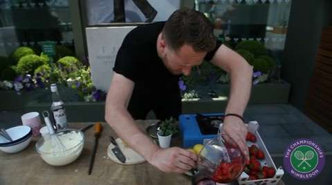 Video - The Food Busker visits Wimbledon - The Championships, Wimbledon ...