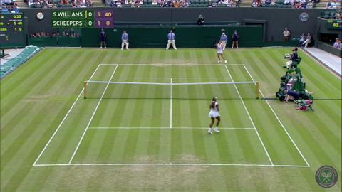 Video - 2014 Day 4 Highlights, Serena Williams vs Chanelle Scheepers ...