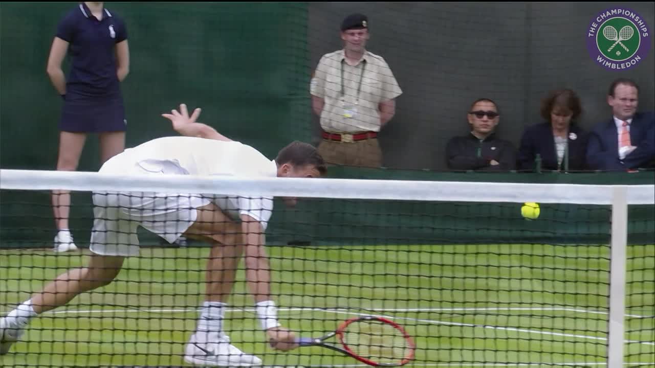 Video - 2016, Day 4 Highlights, Grigor Dimitrov vs Gilles Simon - The Championships, Wimbledon ...