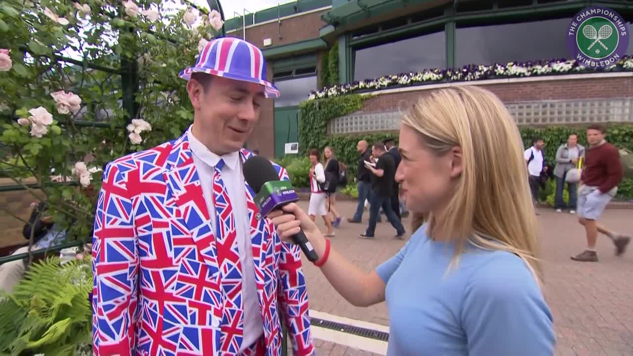 Video - Wimbledon super fan notches up 18 outings at The Championships ...