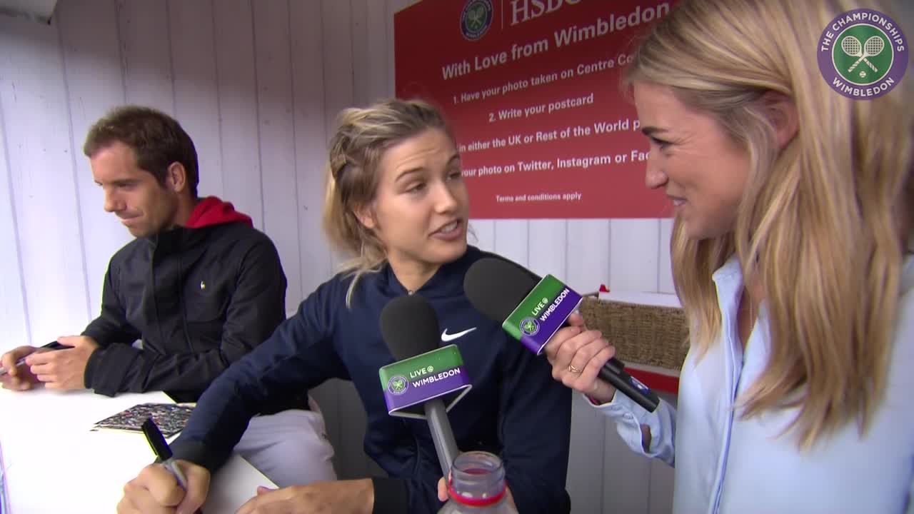 Video - Bouchard relieved to get past Konta - The Championships ...