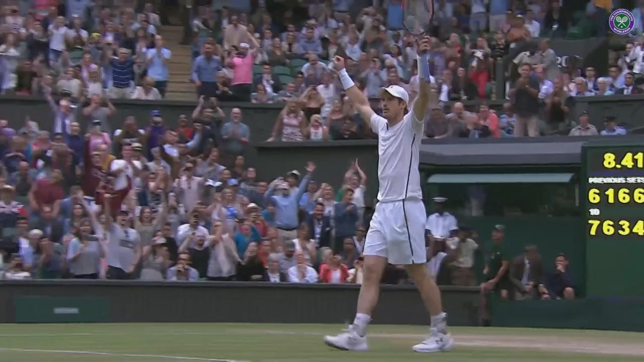 Video - Murray celebrates thrilling five-set win over Tsonga - The ...