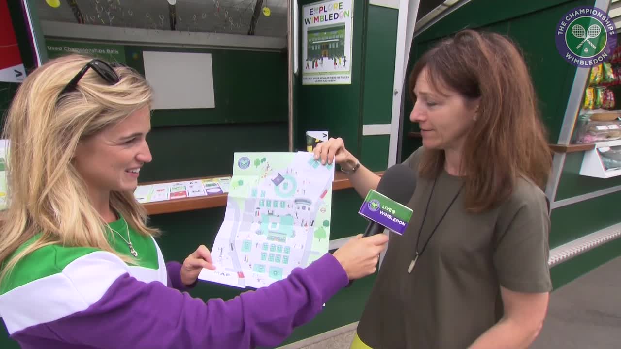 Video - Meet the illustrator who designed this year's Wimbledon map ...