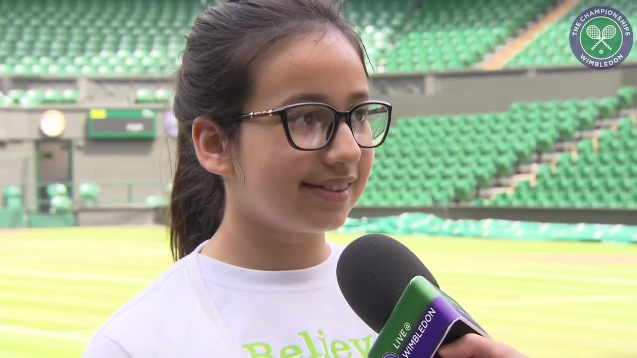 Video - Meet Uma Baker-Bahl, the 2016 Ladies' final Coin Toss girl ...