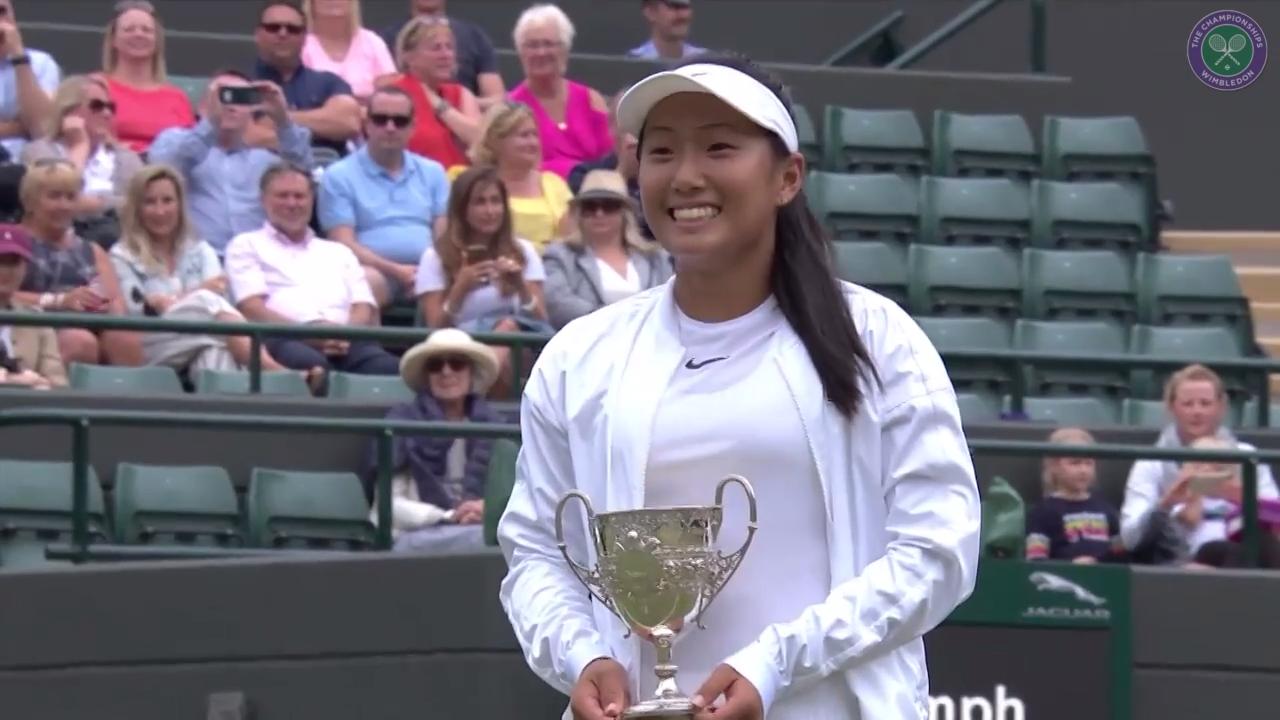 Video - Liu wins girls' singles title - The Championships, Wimbledon ...