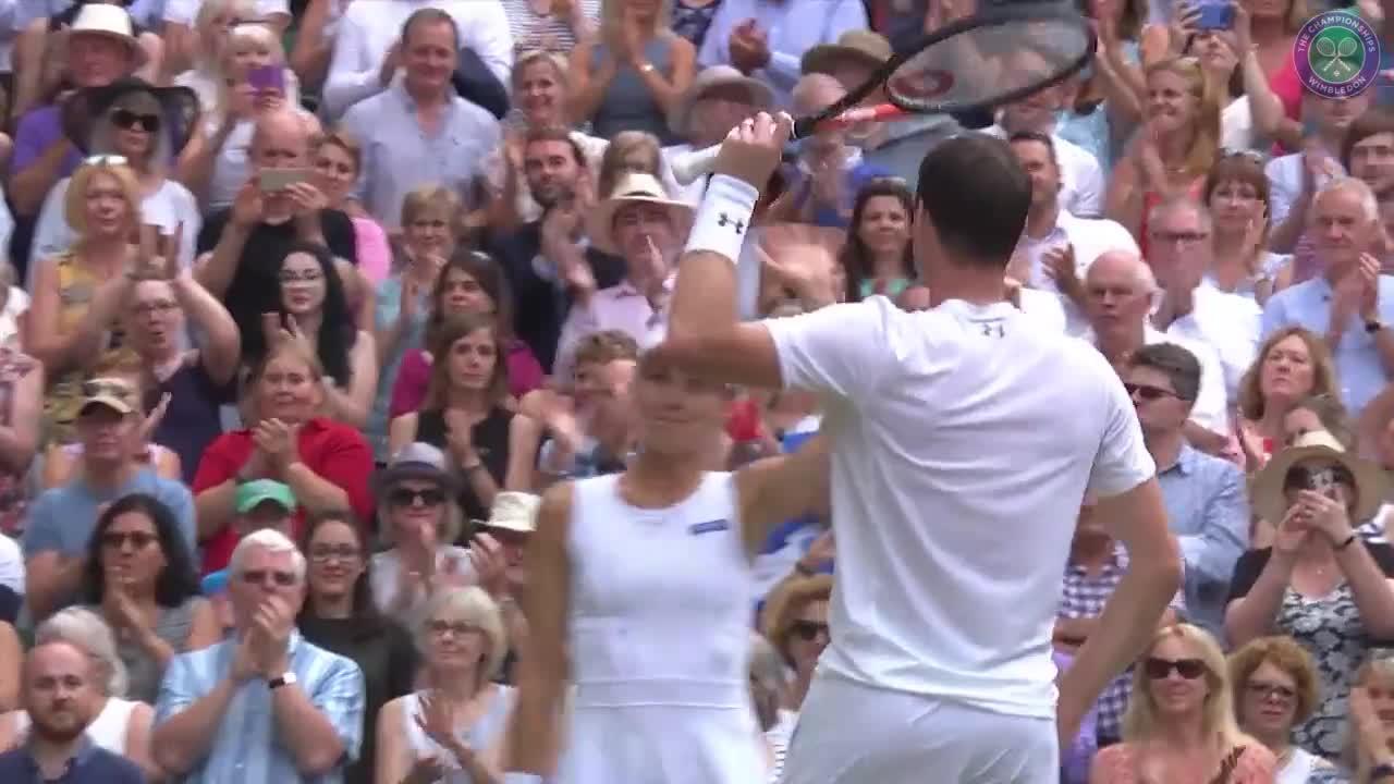 Video - Murray & Hingis' moment of triumph - The Championships ...