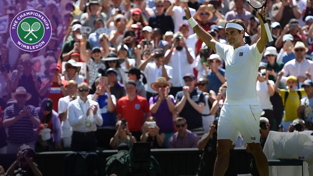 Video - Roger Federer gives his headband to fan - The Championships ...
