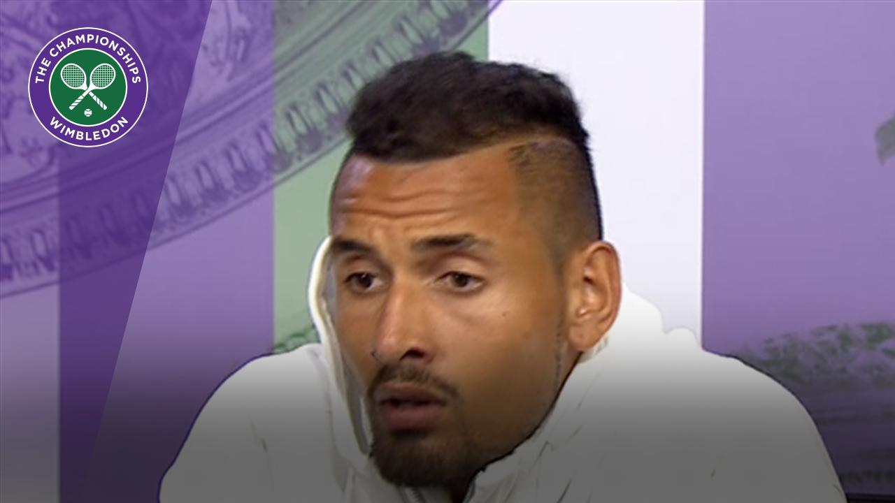 Video - Nick Kyrios 1R Press Conference - The Championships, Wimbledon ...