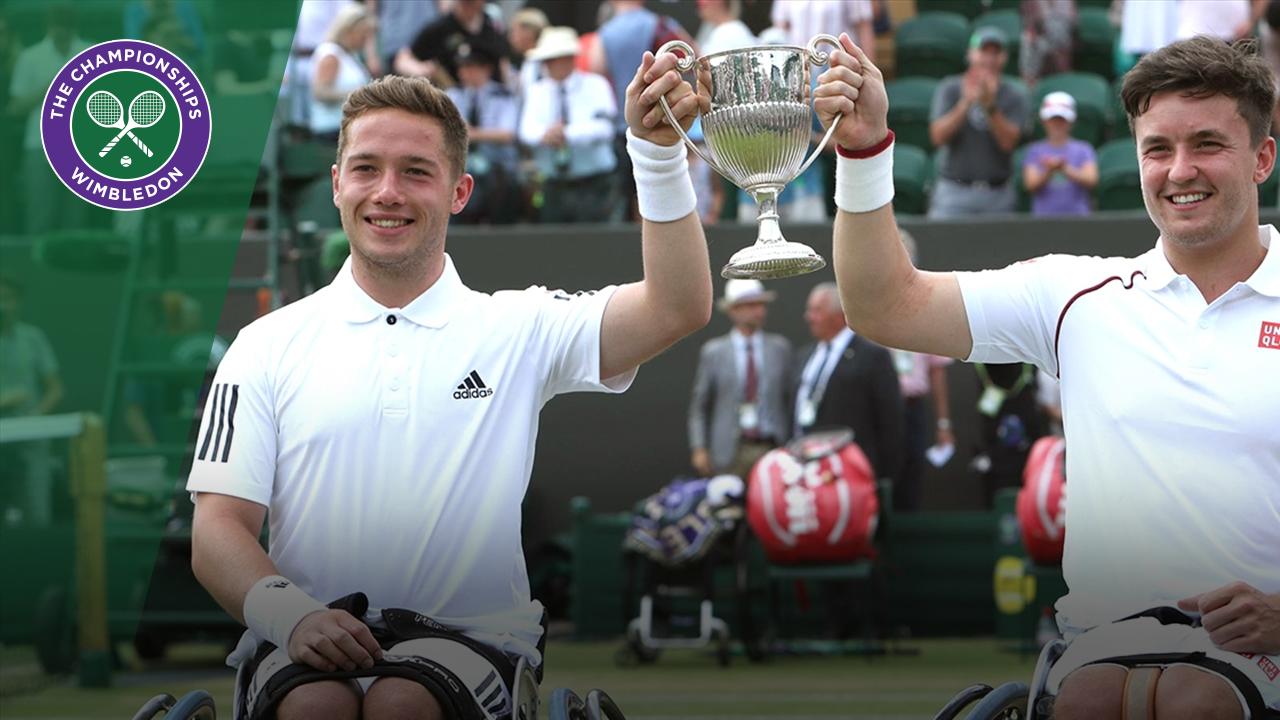 Video - WATCH: Reid and Hewett complete a Wimbledon hat-trick and are ...