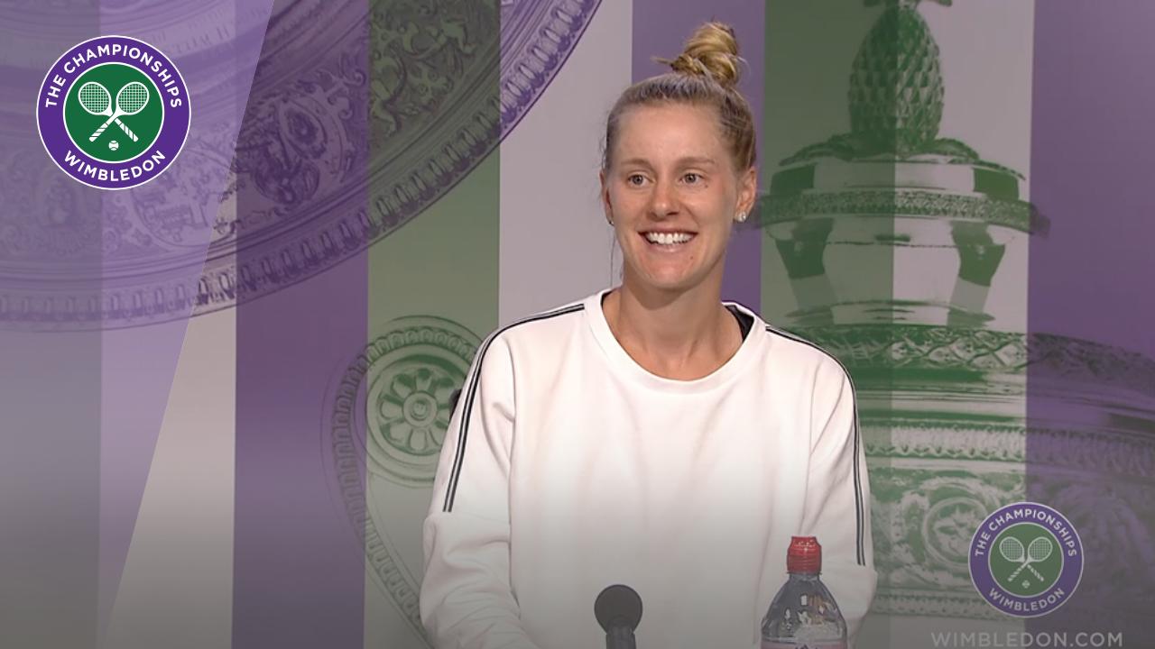 Video - Alison Riske Fourth Round Press Conference - The Championships ...