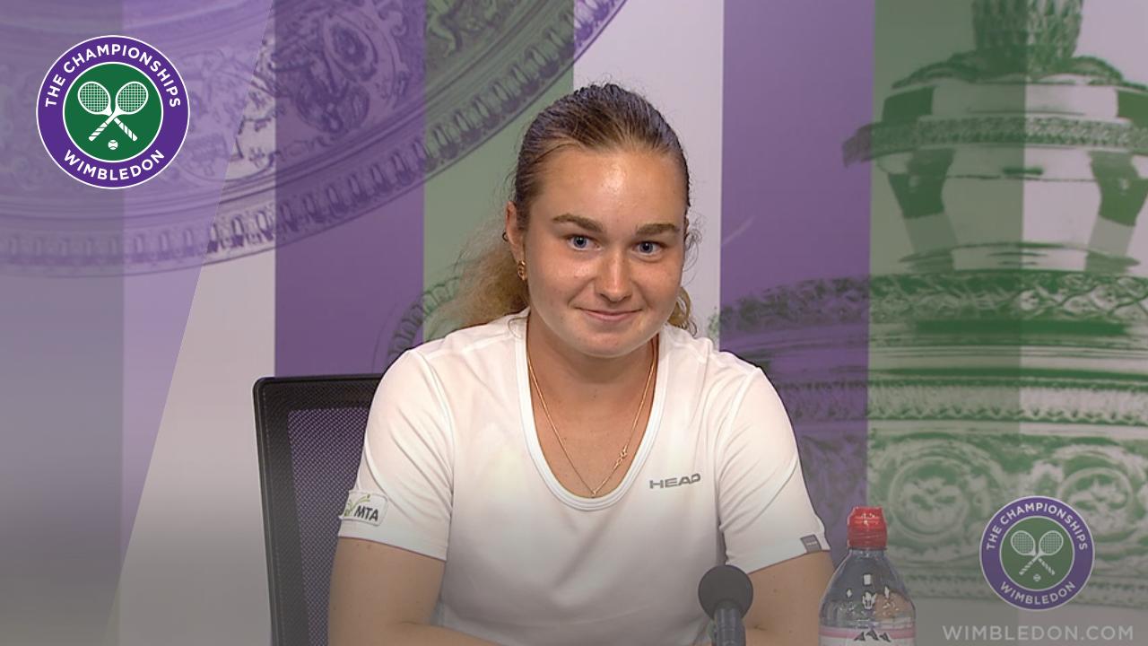 Video - Daria Snigur Girls' Singles Winner Press Conference - The ...