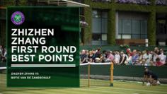 Video - Zhizhen Zhang: First Round Best Points - The Championships ...