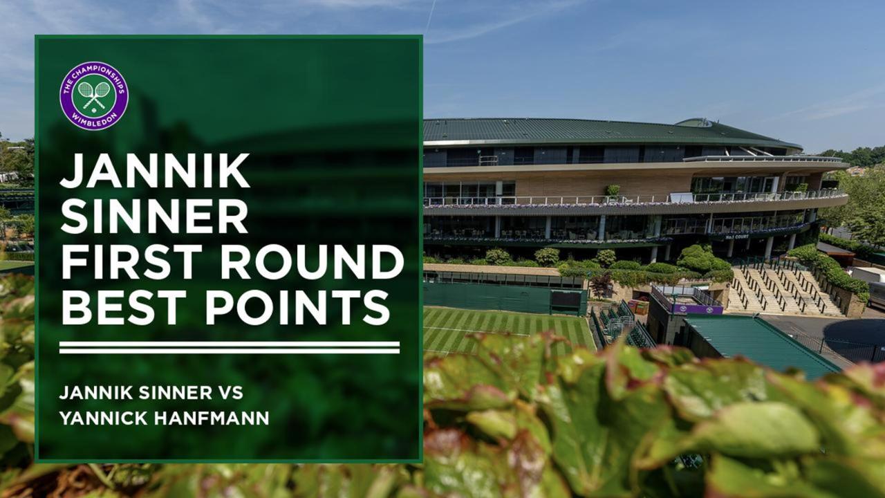 Wimbledon: Jannik Sinner sets up Berrettini clash in second round - The ...