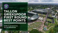 Video - Tallon Griekspoor: First Round Best Points - The Championships ...